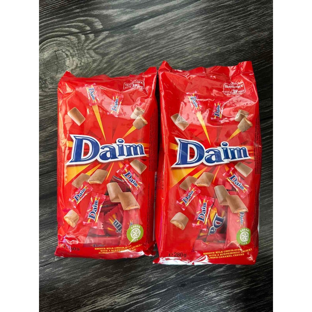 Daim Chocolate Travel Pack 280 grams (Made in Sweden) | Shopee Philippines