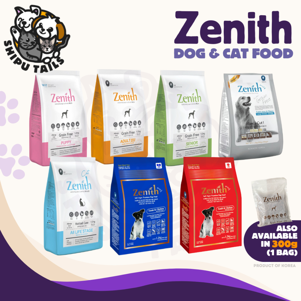 Zenith Dog Food Soft Kibble Premium Grain Free 1.2 KG Adult, Senior ...