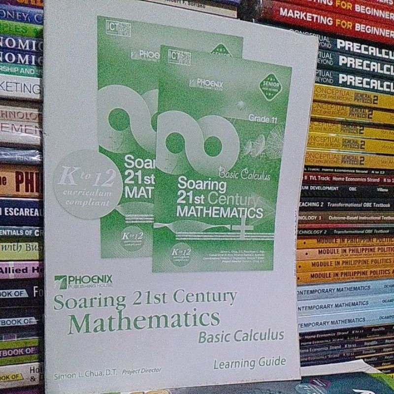 Soaring 21st Century Mathematics ,(Basic Calculus) Learning Guide | Shopee Philippines