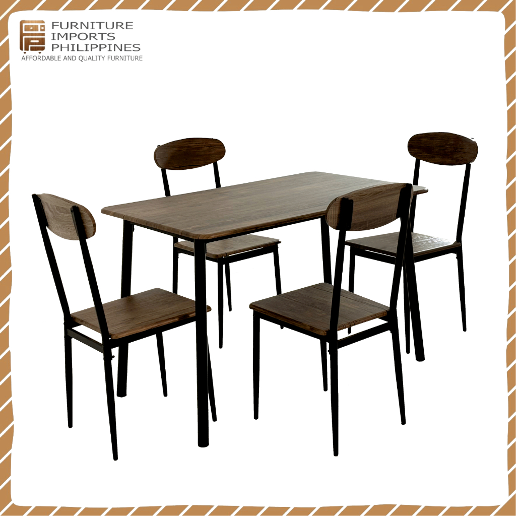 DINING TABLE 4 SEATER - WXC16003 | Shopee Philippines