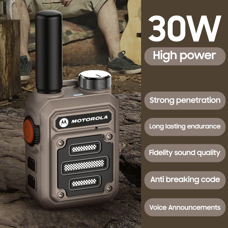 【Fast delivery】Motorla Walkie Talkie Long Range 30WOne Key Copy ...