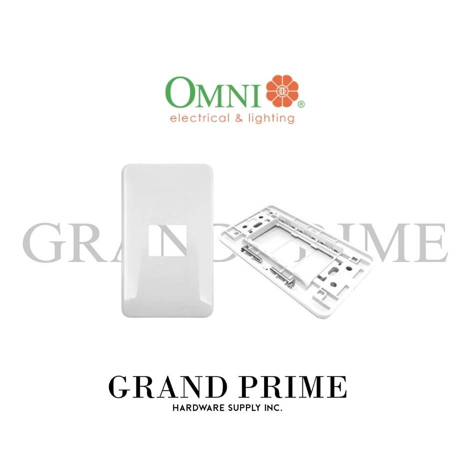 OMNI 1-Gang Classic Plate - Model WEP-101 with Iniversal Compatibility ...