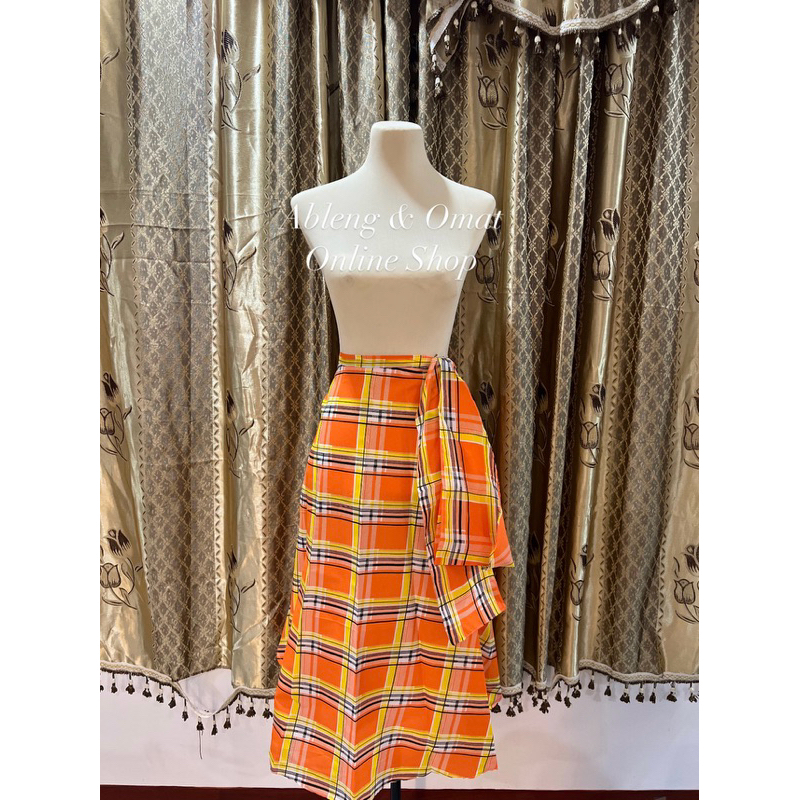 Buwan ng Wika Saya / Patadyong Skirt Wrap Around (with Scarf & Bandana ...