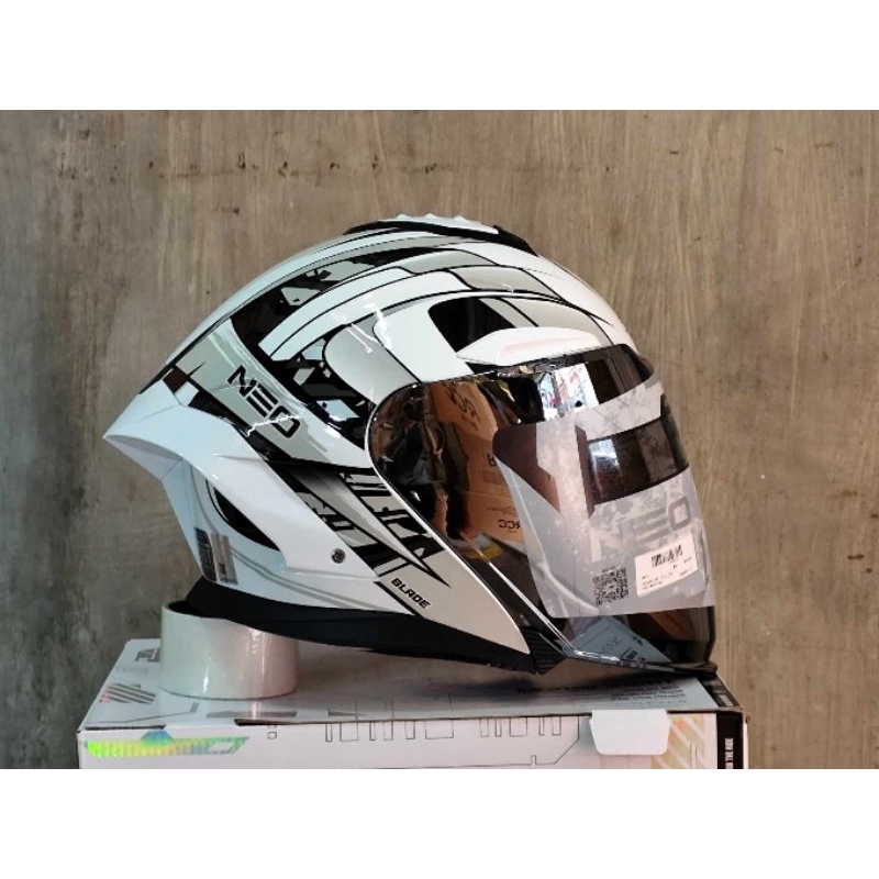 SPYDER NEO Blade Half Face Helmet Dual Visor | Shopee Philippines