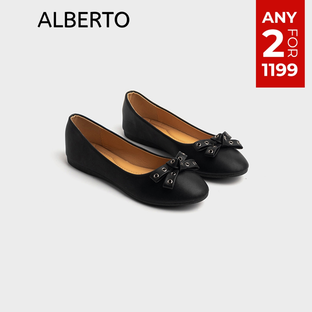 ALBERTO Women's Felicity Flat Shoes | Shopee Philippines