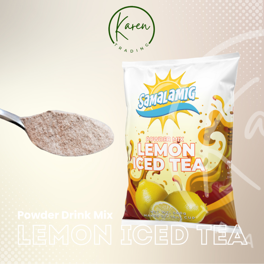 Lemon Iced Tea Powdered Juice Drink Mix 500g 1pack | Shopee Philippines