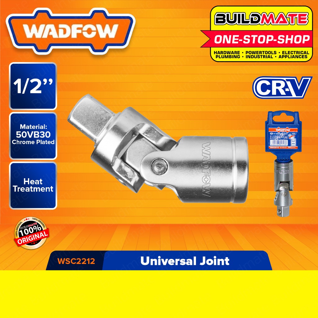 Buildmate x WADFOW 1/2" Inch Universal Joint Extension Bar Spark Plug ...