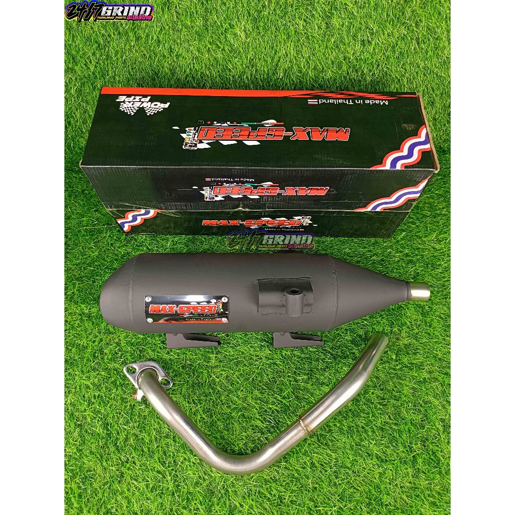 MAX SPEED POWER PIPE HONDA CLICK 125 / CLICK 150 MADE IN THAILAND ...