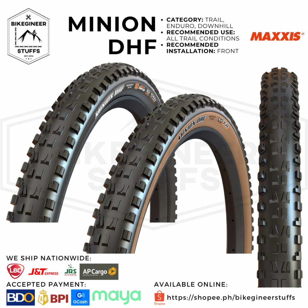 MAXXIS Minion DHF 27.5/29 Tire/Price is per piece | Shopee Philippines
