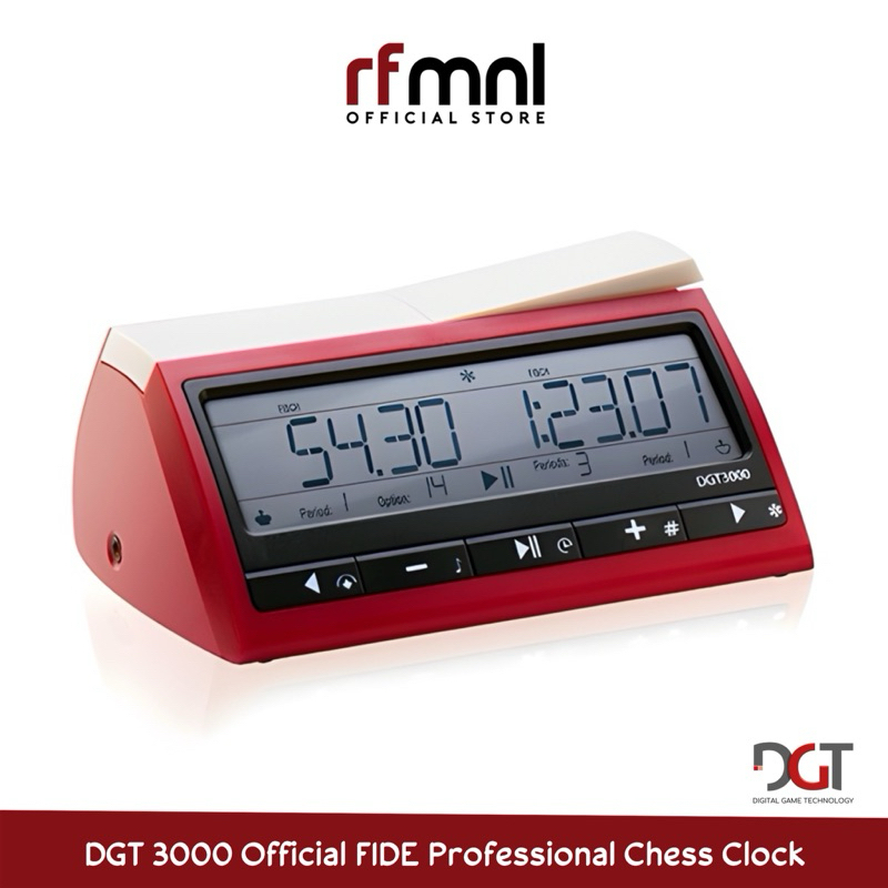 DGT 3000 Official FIDE Professional Digital Chess Clock | Shopee Philippines
