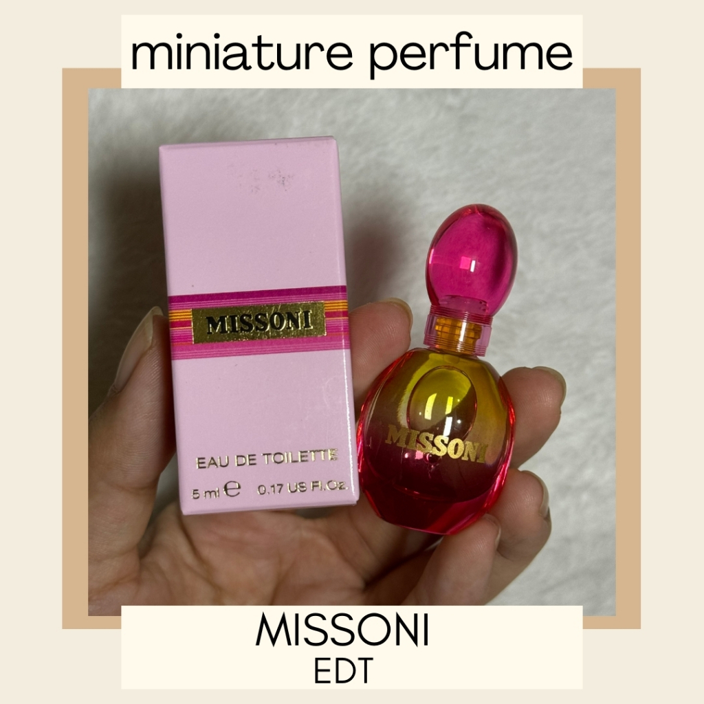 MISSONI (AUTHENTIC MINIATURE (MINI) PERFUME/TRAVEL SIZE PERFUME ...