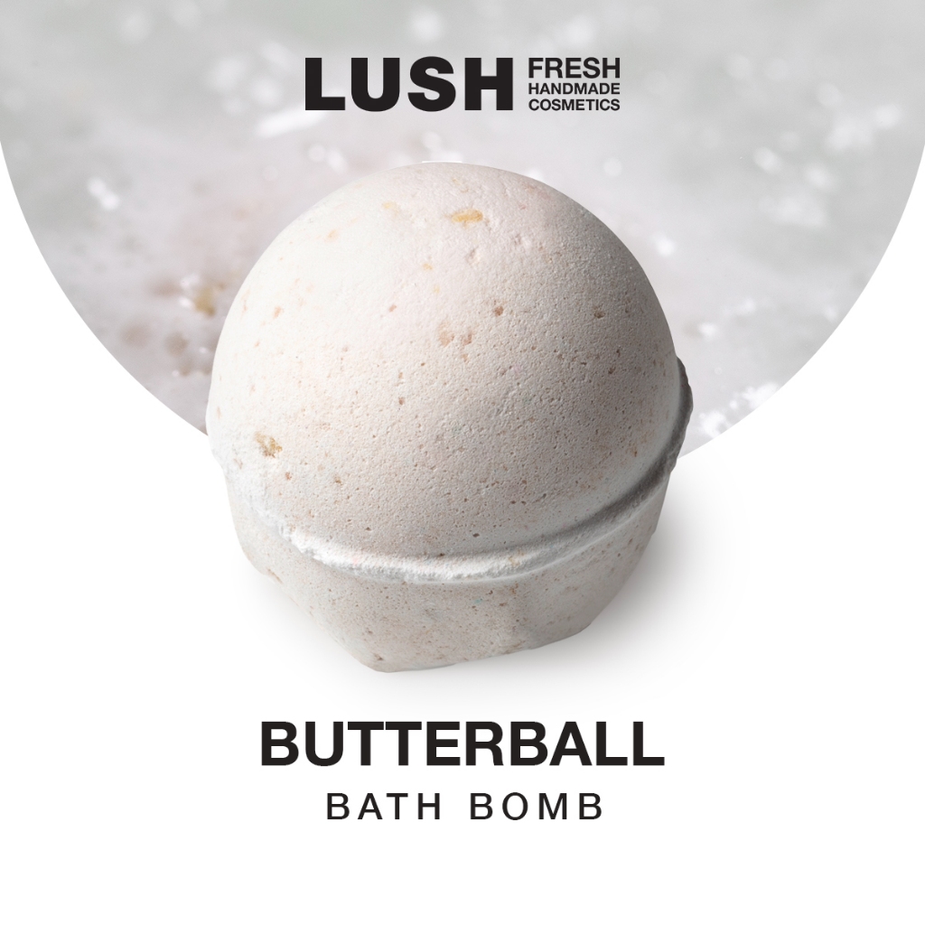 LUSH Butterball Bath Bomb (Vanilla Scent) | Shopee Philippines