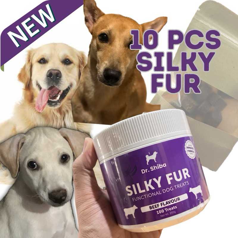 DR SHIBA 10 SILKY FUR TASTER PACK TINGI ONLY NASA PACK NASA POUCH ...