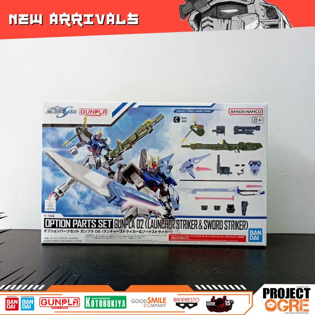 Gundam Option Parts Set Gunpla 02 (Launcher Striker & Sword Striker ...