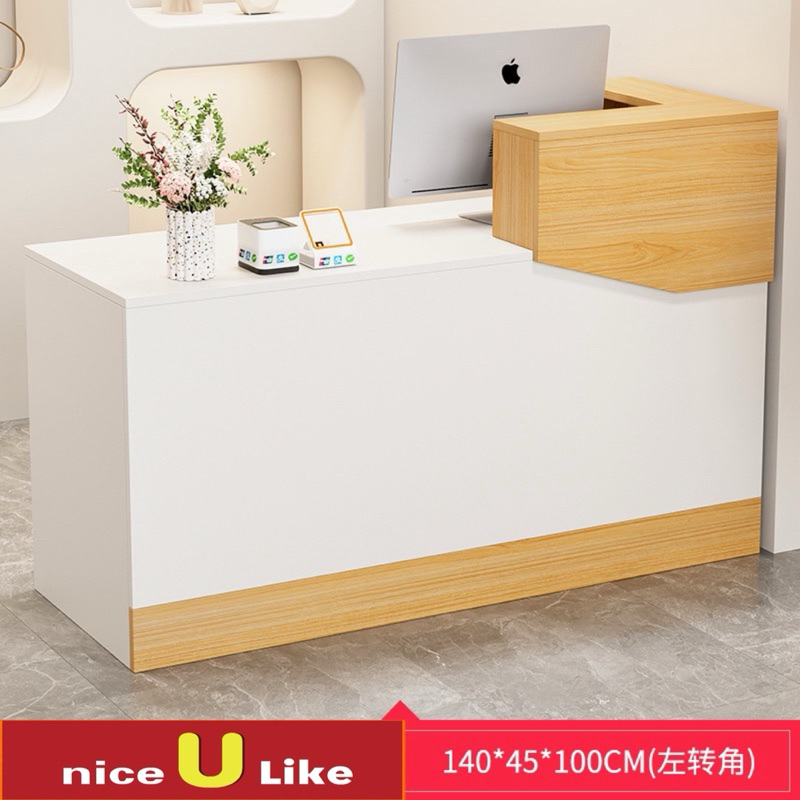 Cashier simple modern convenience store front desk reception desk shop ...