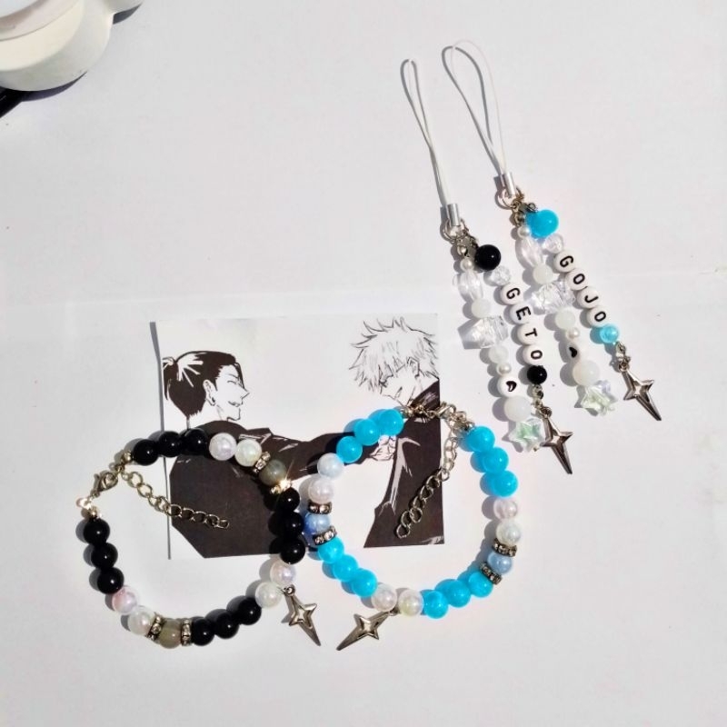 Jujutsu Kaisen Suguru Geto x Gojo Satoru Inspired Bracelet | Your ...