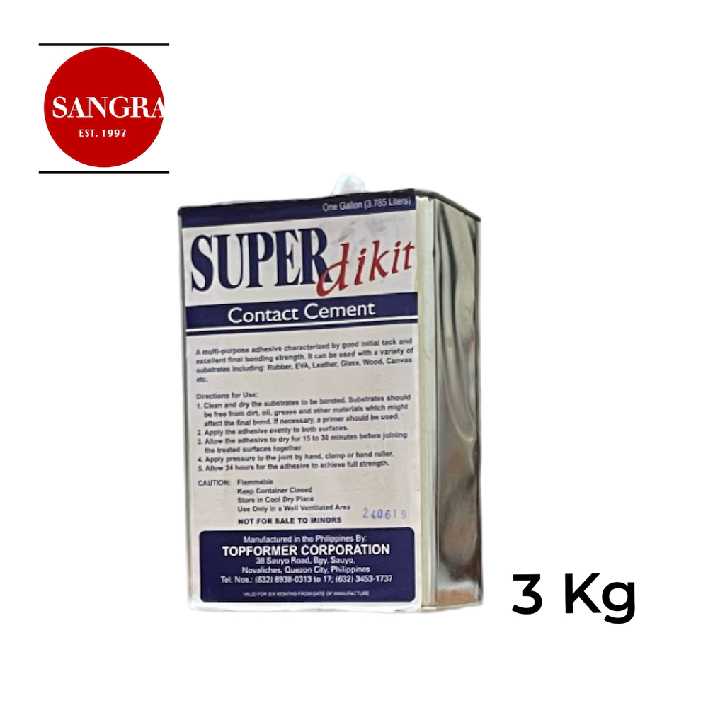 Sangra Super Dikit 3 Kg in cans Your Go-To-Adhesive. Craft - Repair ...