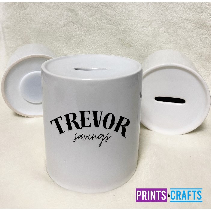 Personalized Ceramic Coin Bank | Shopee Philippines