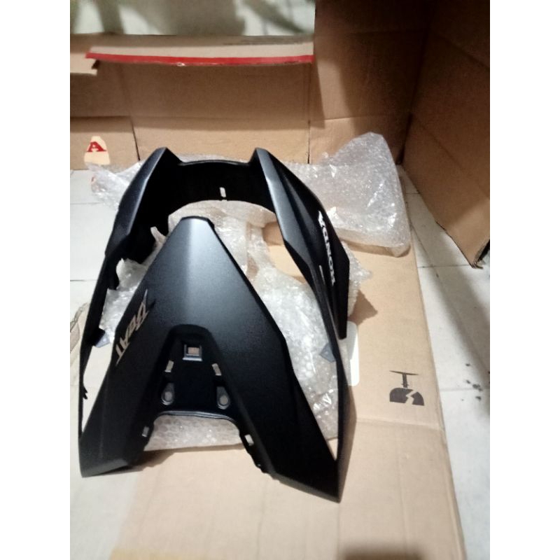 Cover Set Front matt black Honda Beat fi v2 | Shopee Philippines