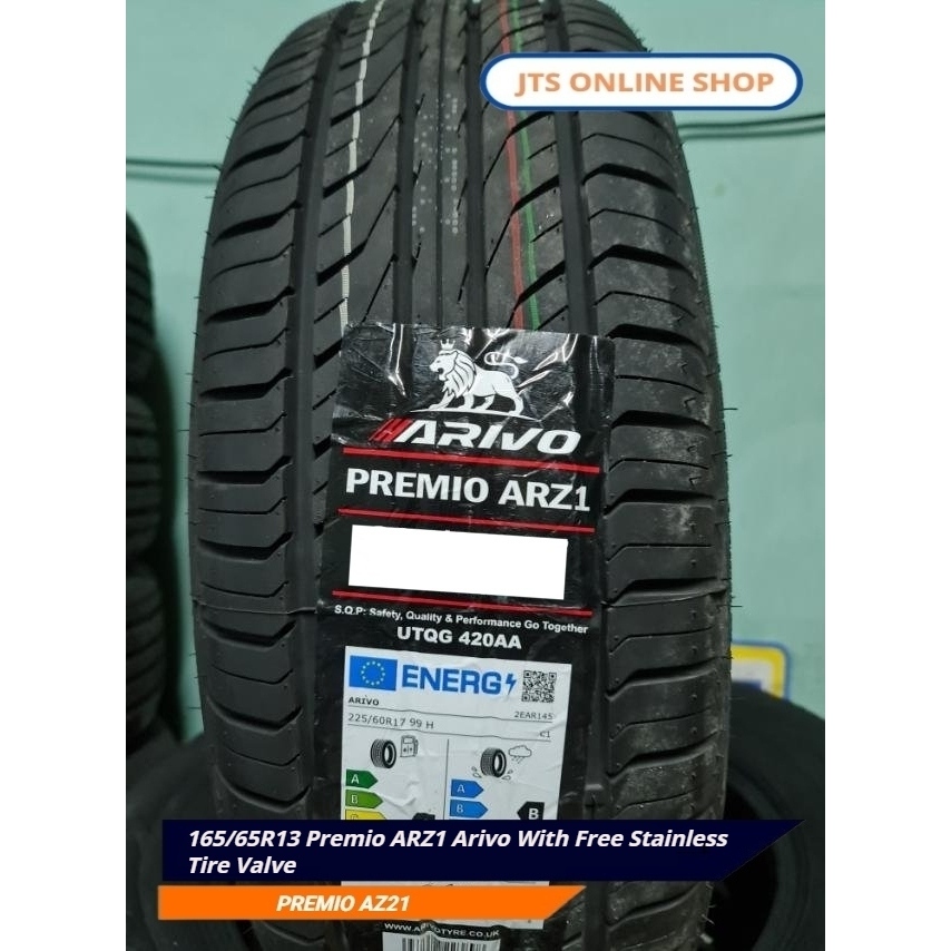 165/65R13 Premio ARZ1 Arivo With Free Stainless Tire Valve (PRE-ORDER) | Shopee Philippines