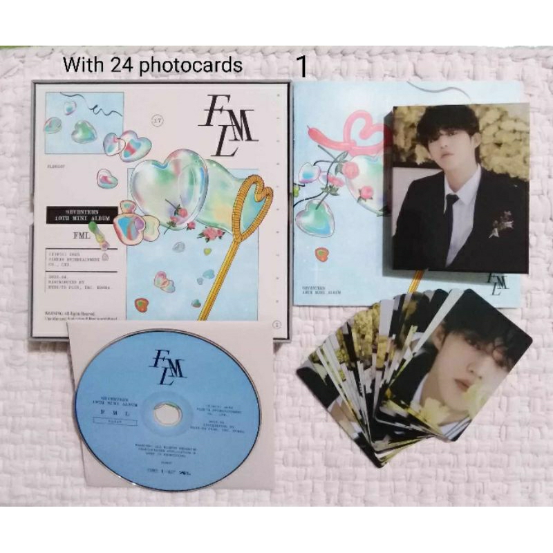 SEVENTEEN FML Carat Version Album UNSEALED 1 | Shopee Philippines