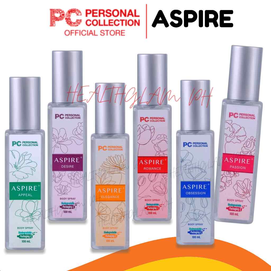 ASPIRE BODY SPRAY COLOGNE 100ML | Shopee Philippines