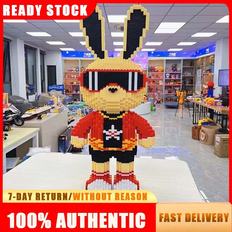 Building Blocks 3270PCS Particles Assembled Toy Changed Bunny Puzzle ...