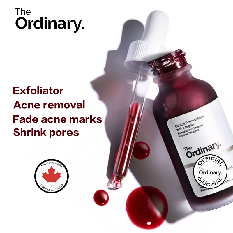 The Ordinary AHA 30%+BHA 2% Peeling Solution Serum Acne And Pimple Dark ...