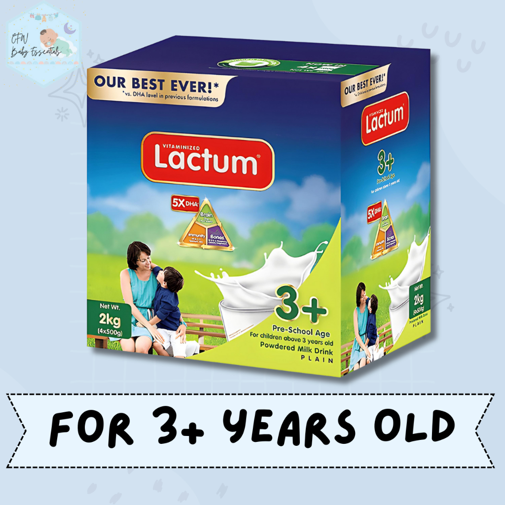 LACTUM 3+ YEARS OLD 900G / 1.2KG / 2KG | Shopee Philippines