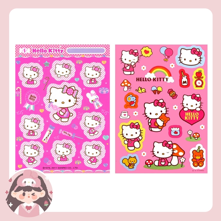 Hello Kitty Sticker Sheet by Airame Studio (Random) | Shopee Philippines