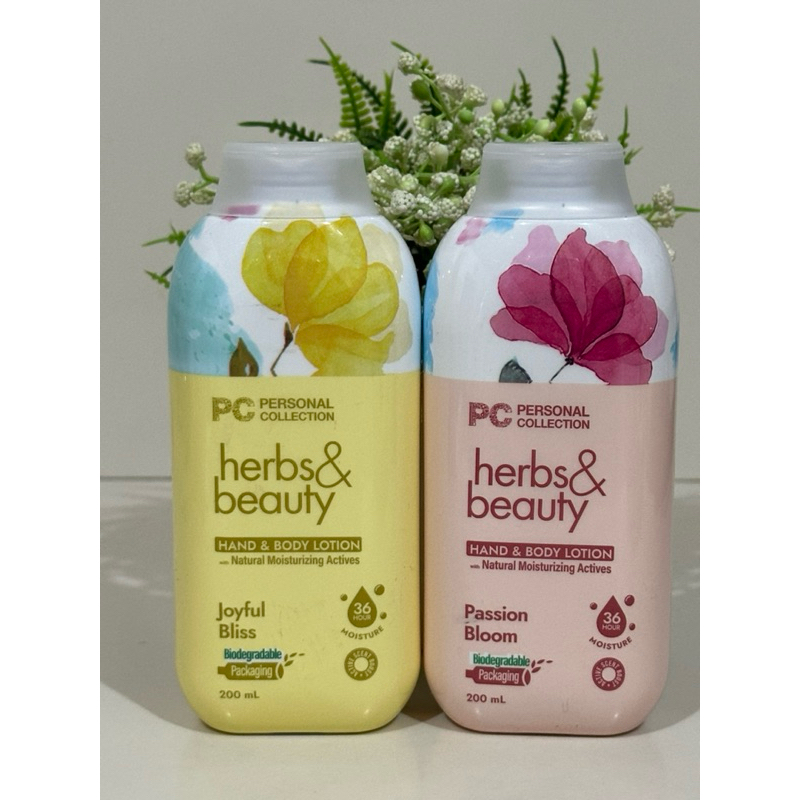 PC HERBS & BEAUTY HAND & BODY LOTION 200ML | Shopee Philippines