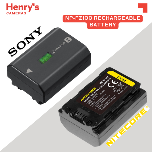 Sony Original and Nitecore NP-FZ100 Rechargeable Battery | Shopee Philippines