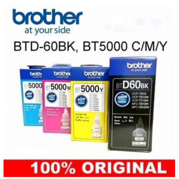 Brother BTD60Bk BT5000 BT6000 Genuine Ink Bottle BT6000bk BTD60 ...