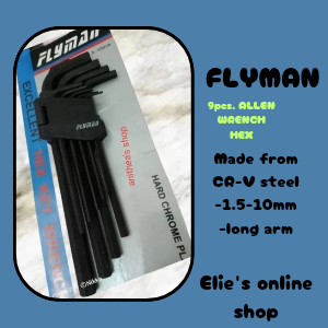 ORIGINAL FLYMAN USA ALLEN WRENCH KEY | Shopee Philippines