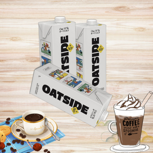 Oatside Barista Blend Oat Milk 1LX3 and 1LX6 Pack Plant-Based Milk ...