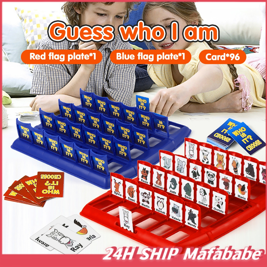Mafababe Guess who I am board game Guess who I am game for training ...