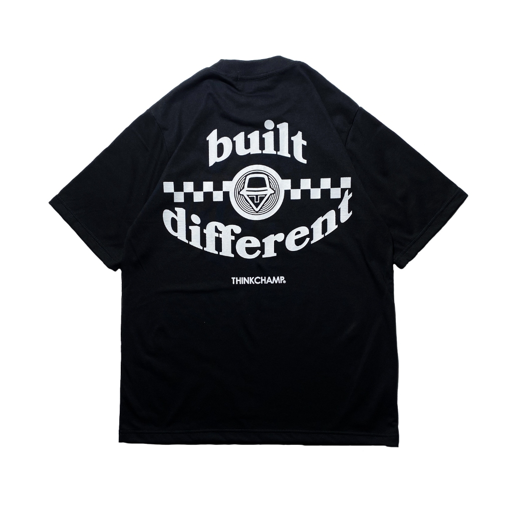 BUILT DIFFERENT | OVERSIZED TEE IN BASALT BLACK | Shopee Philippines
