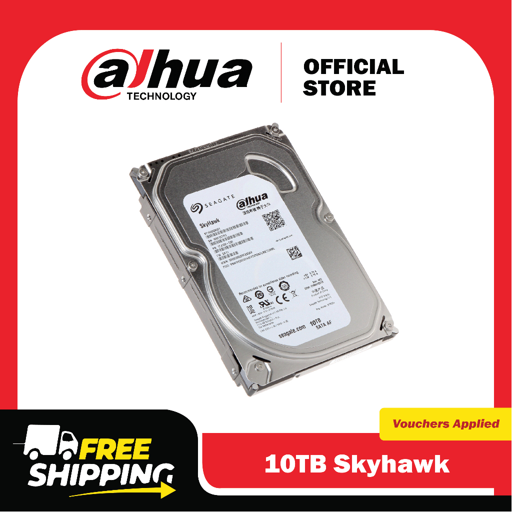 Dahua HARD DRIVE– SKYHAWK – 10TB | Shopee Philippines