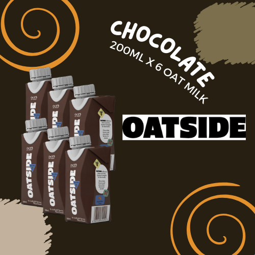 OATSIDE CHOCOLATE OAT MILK 200ML X6 POCKET PACKS | Shopee Philippines