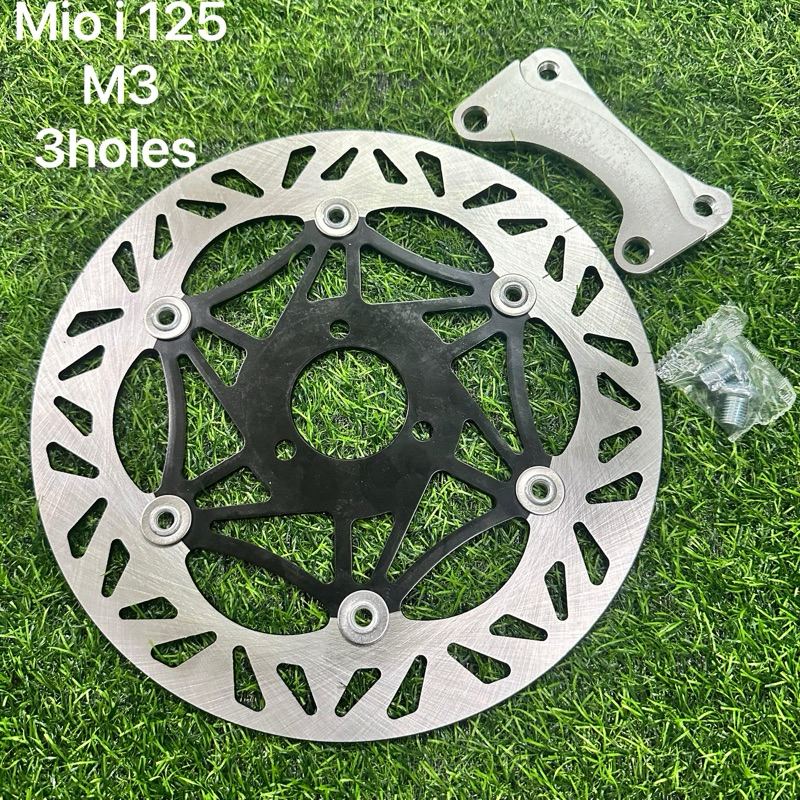 Big Disc 260mm 3holes W/bracket Mio i 125/m3 260mm (3holes) | Shopee ...