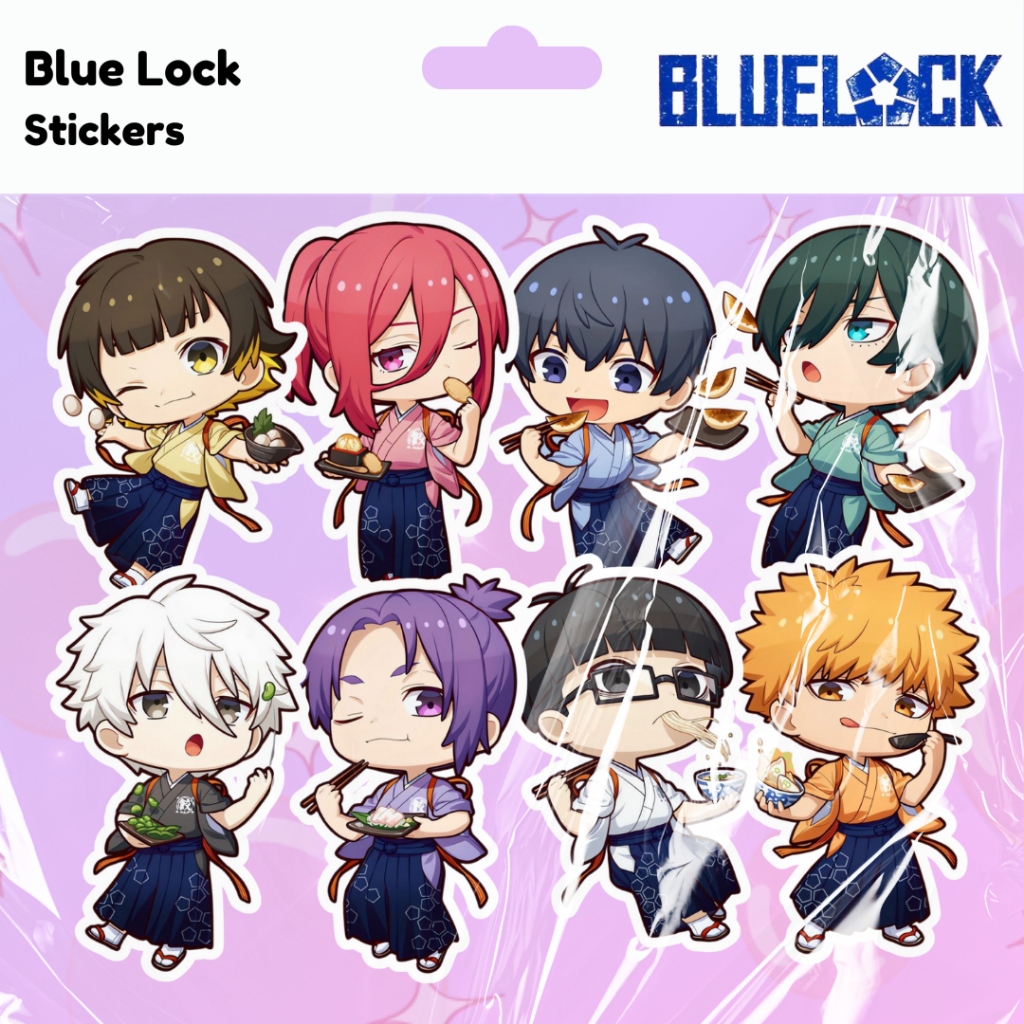 Blue Lock Anime Stickers [waterproof vinyl stickers] Set 14/23 | Shopee ...