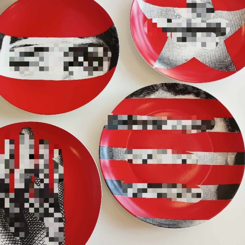 8in Wall Plate Decor Modern Aesthetic Features Design with Free Plate ...