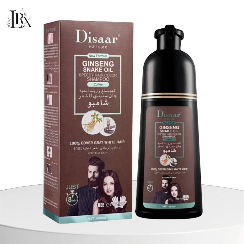 DISAAR COFFEE GINSENG SNAKE OIL SHAMPOO | Shopee Philippines
