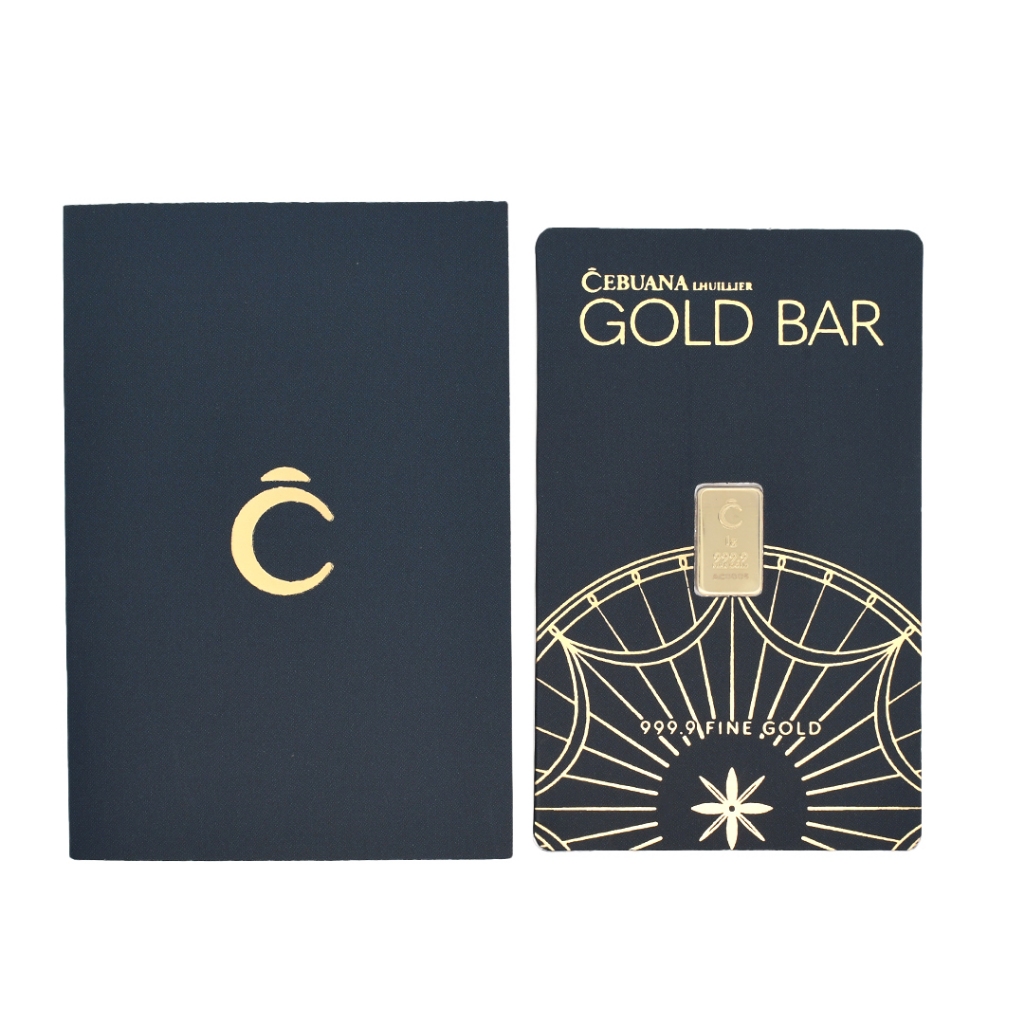 Cebuana Lhuillier 24 Karat Gold Bar - 1 gram | Shopee Philippines