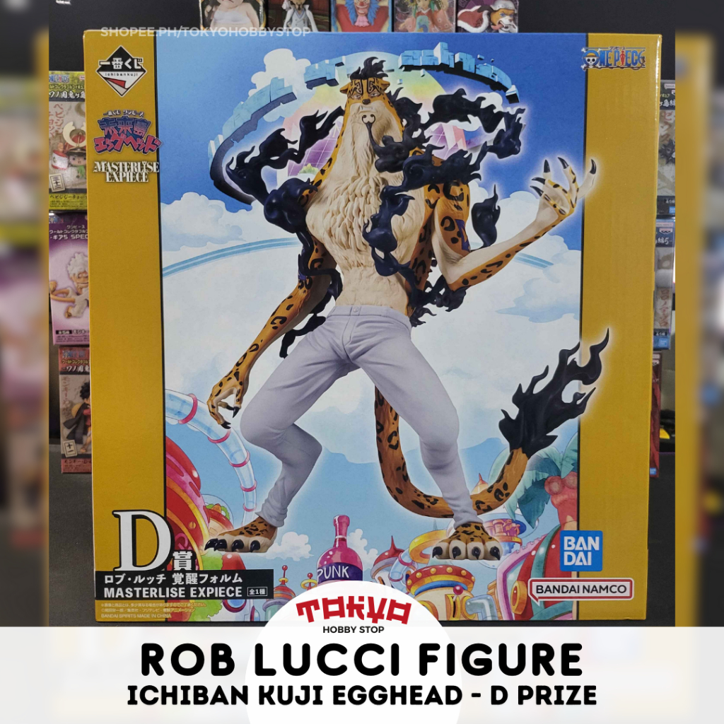 One Piece Figure Ichiban Kuji Future Island Egghead - Rob Lucci - D ...