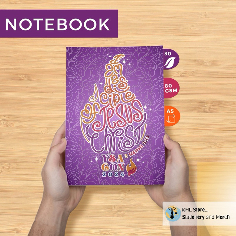 YSA Con 2024 | Disciple inspired Notebook | LDS Notebook | Manual ...