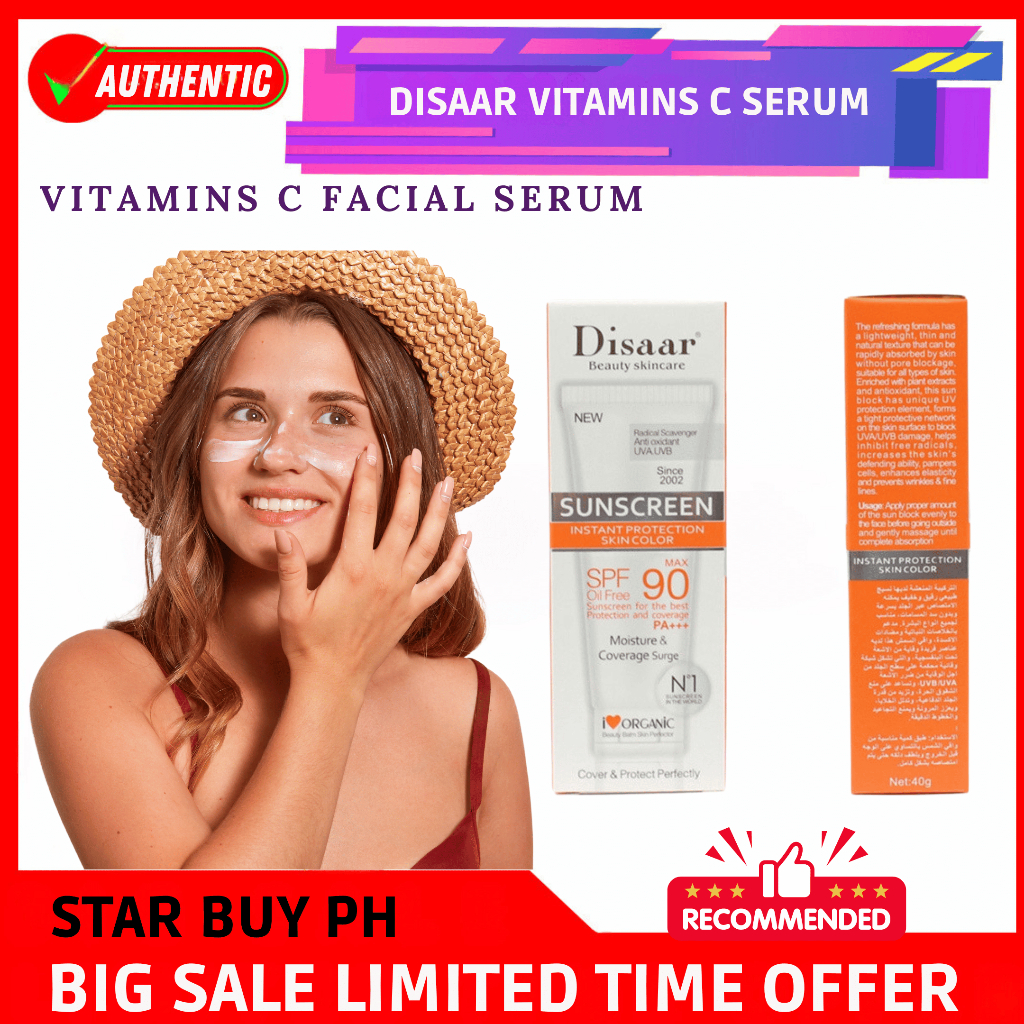 Disaar SPF 90 Sunblock – Advanced Sunscreen & Moisturizing Sun Cream ...