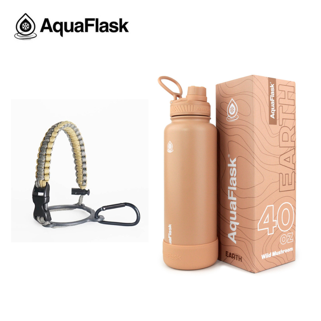 Aquaflask Earth Series COMPLETE ACCESSORIES Collection Limited Edition ...