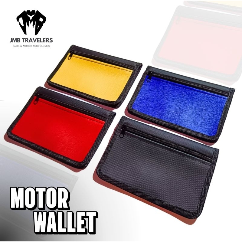 MOTOR WALLET FOR MOTORCYCLES (Leather) | Shopee Philippines