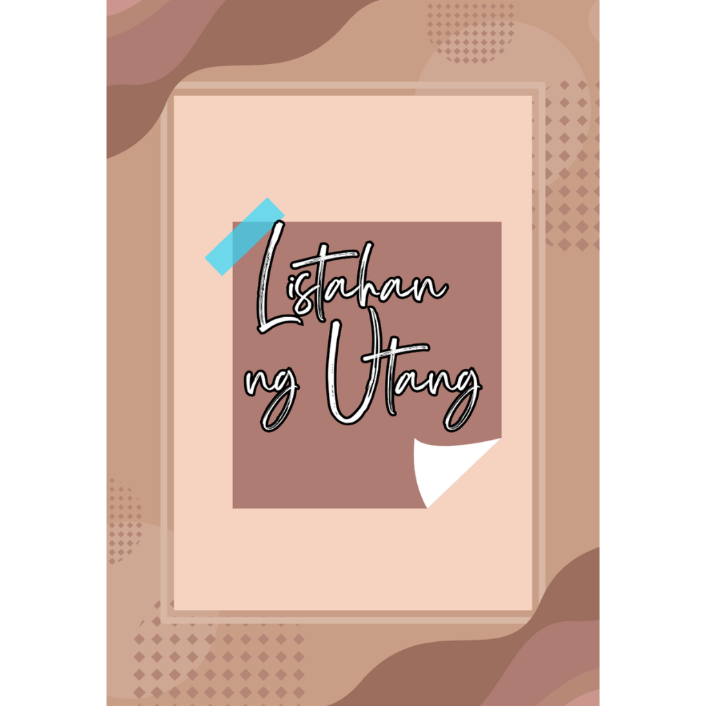 LISTAHAN NG UTANG, EMERGENCY LOAN RECORD SPIRAL 60 LEAVES | Shopee ...